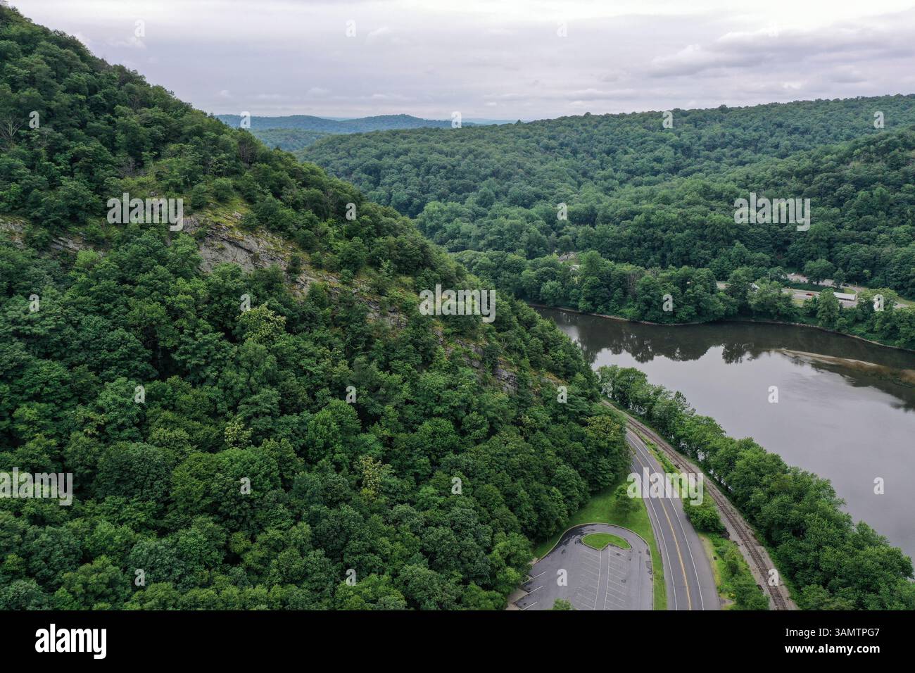 Overhead view delaware river hi-res stock photography and images - Alamy