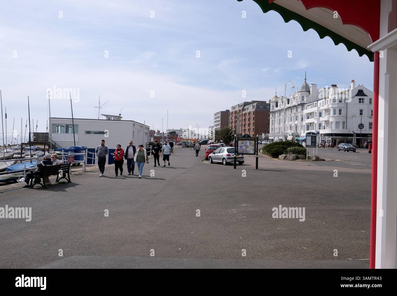 bexhill-on-sea seaside town, east sussex, uk Stock Photo - Alamy