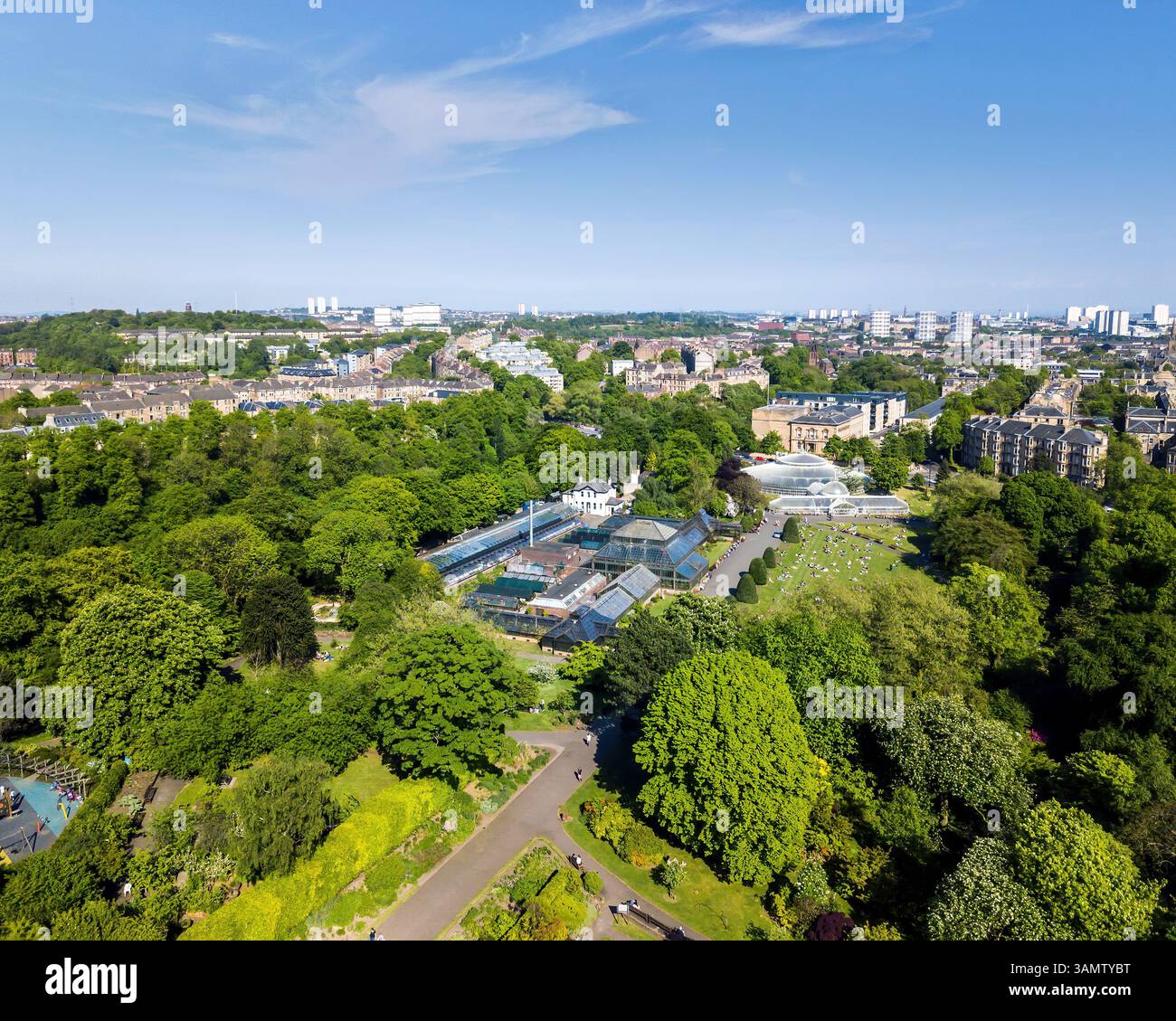 Botanic gardens glasgow above hi-res stock photography and images - Alamy