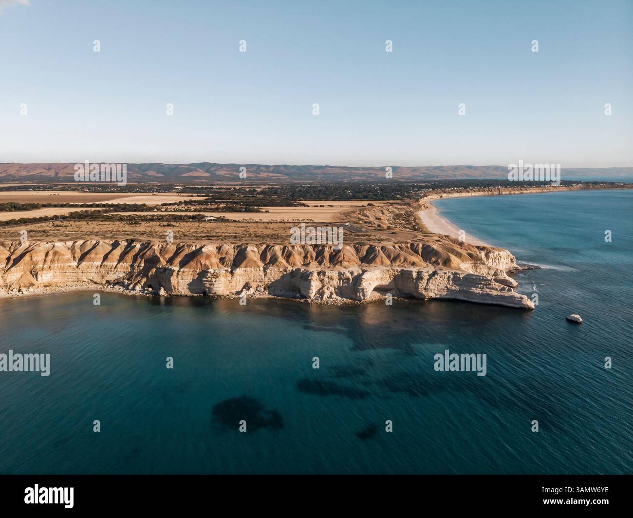 Aerial view of Blanche Point, South Australia region, Australia Stock ...