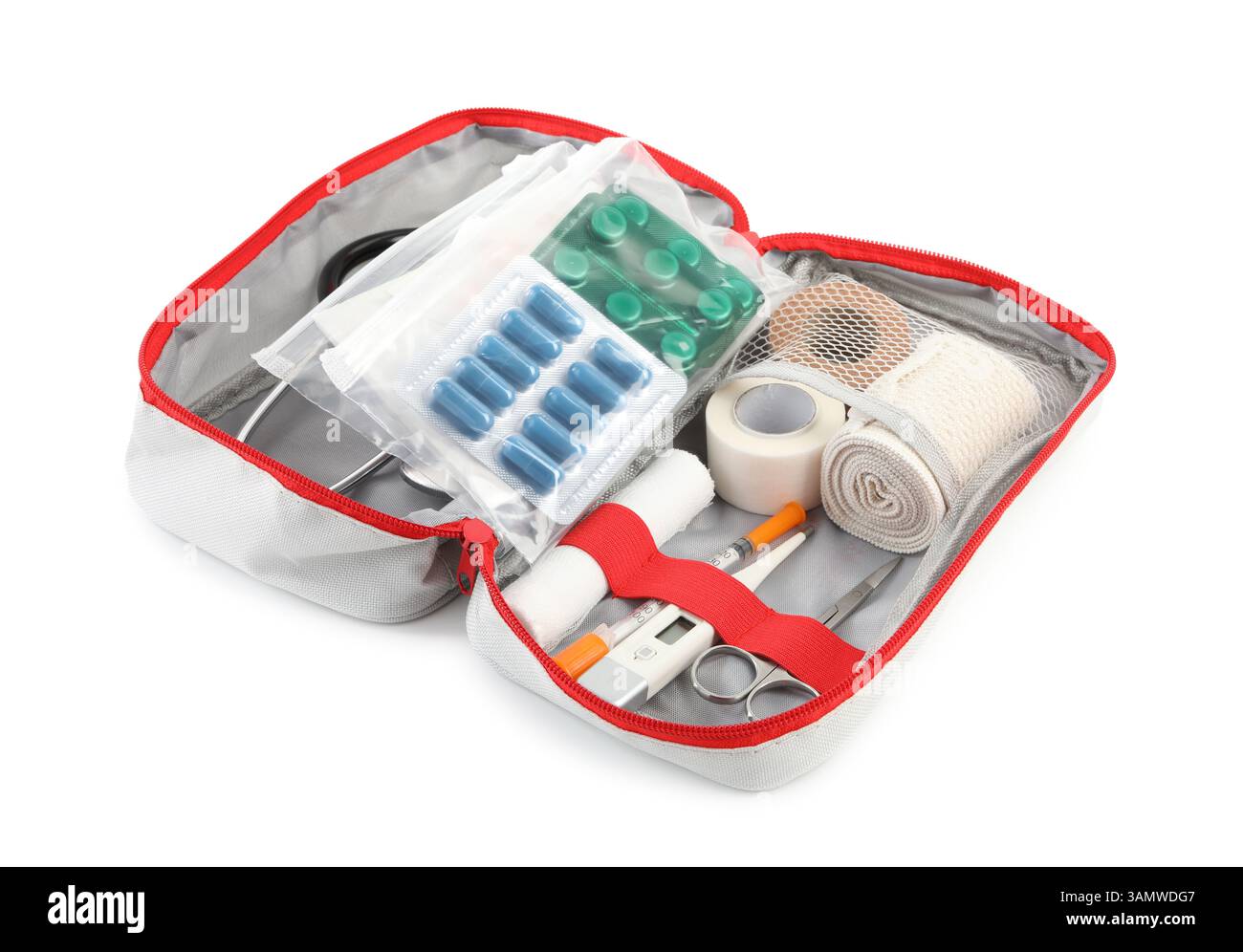 First aid kit in scissors hi-res stock photography and images - Alamy
