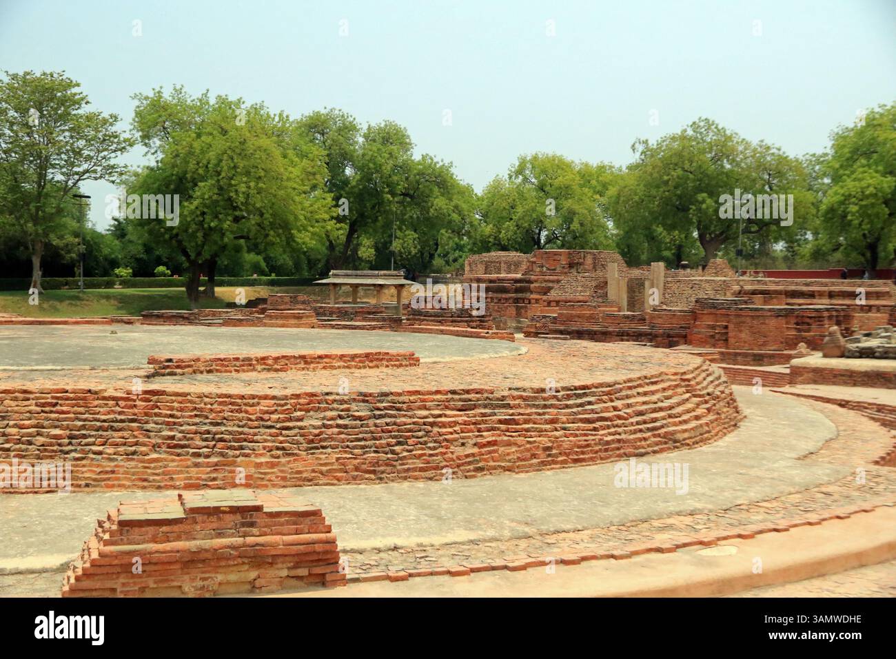 Archaeological site of Sarnath, Varanasi, India Stock Photo - Alamy