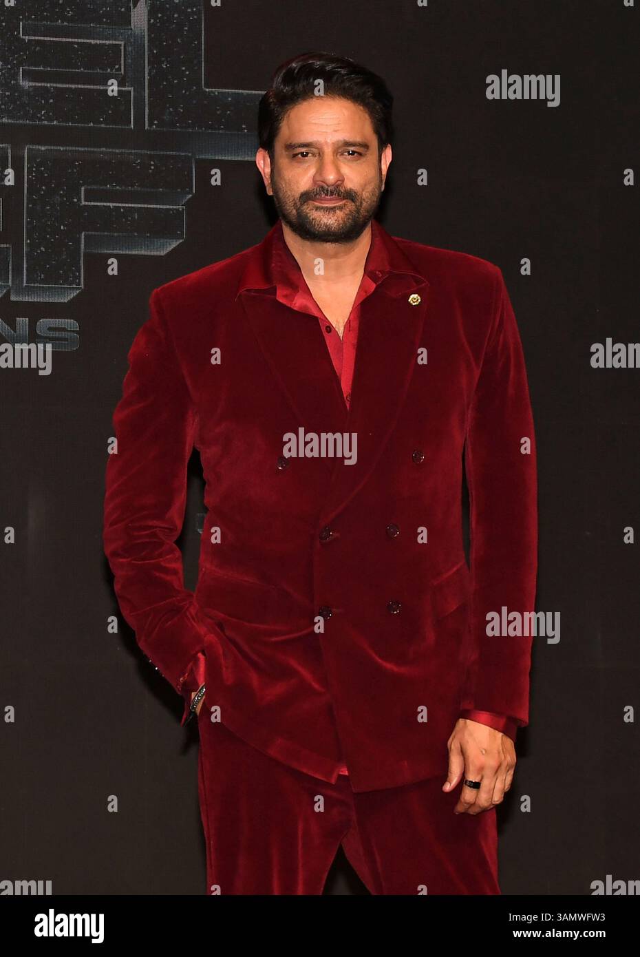 Mumbai, India. 14th Apr, 2025. Indian film actor Jaideep Ahlawat poses ...
