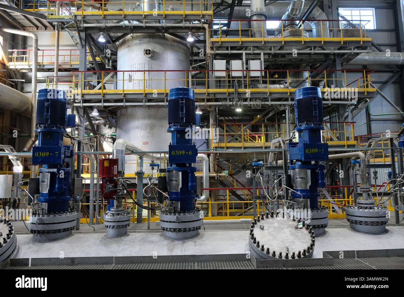 Special equipment for crushing and smelting metals at a gold mining ...