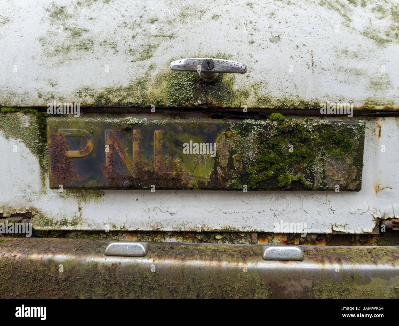 On the rear license plate hi-res stock photography and images - Alamy