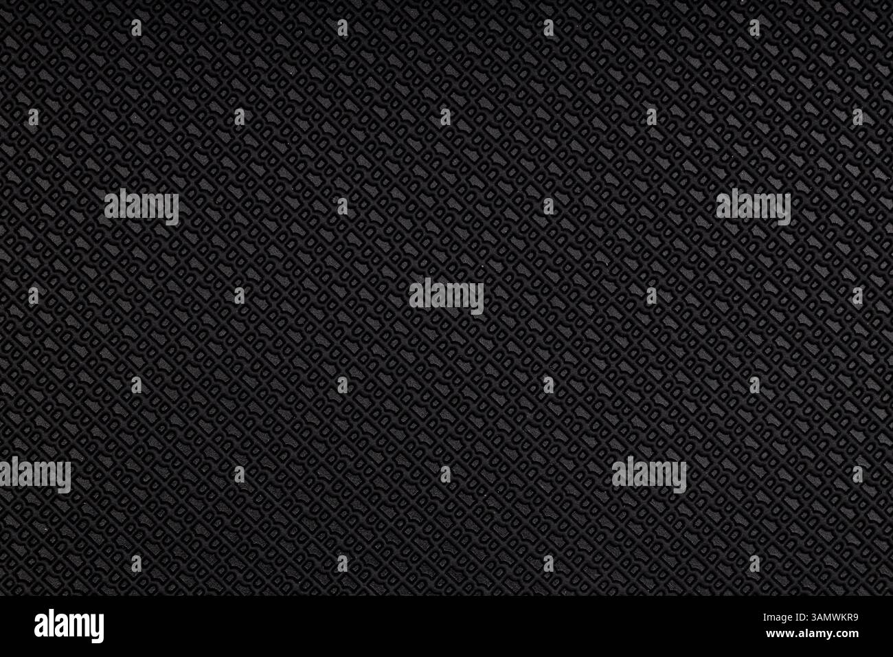 Dark Rubber Surface with Embossed Diamond Pattern Stock Photo - Alamy