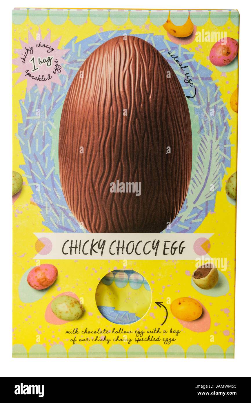London UK, April 14 2025, Marks and Spencer Chicky Choccy Easter Egg Stock Photo - Alamy