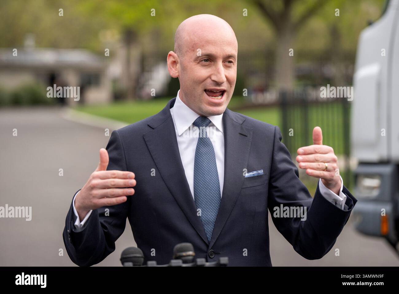 Washington, United States. 14th Apr, 2025. White House Deputy Chief of ...