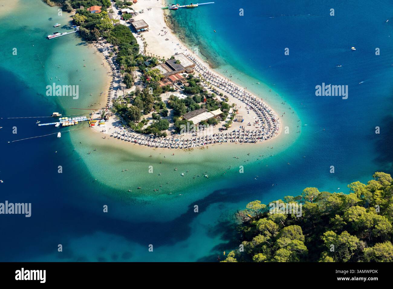 Fethiye turkey oludeniz beach aerial hi-res stock photography and images - Alamy