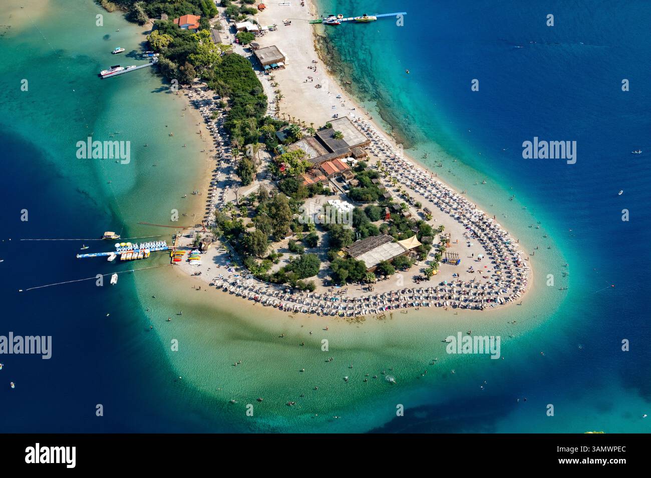 Fethiye turkey oludeniz beach aerial hi-res stock photography and images - Alamy