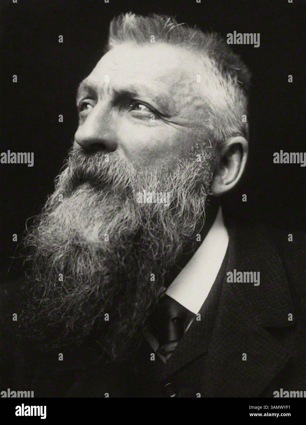 AUGUSTE RODIN (1840-1917) French sculptor in 1902 Stock Photo - Alamy
