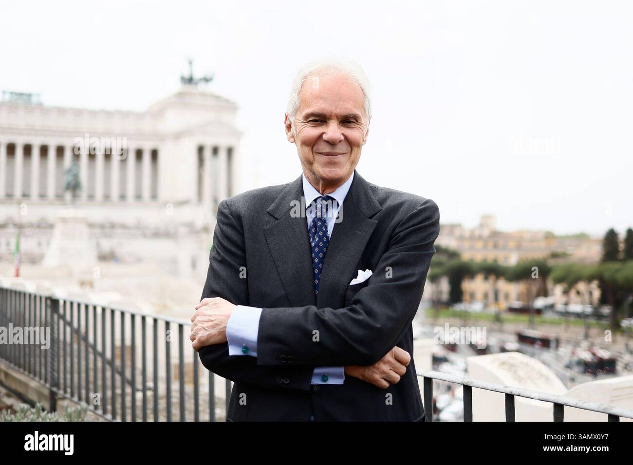 Roma, Italia. 14th Apr, 2025. L'AD di Webuilt Pietro Salini alla ...