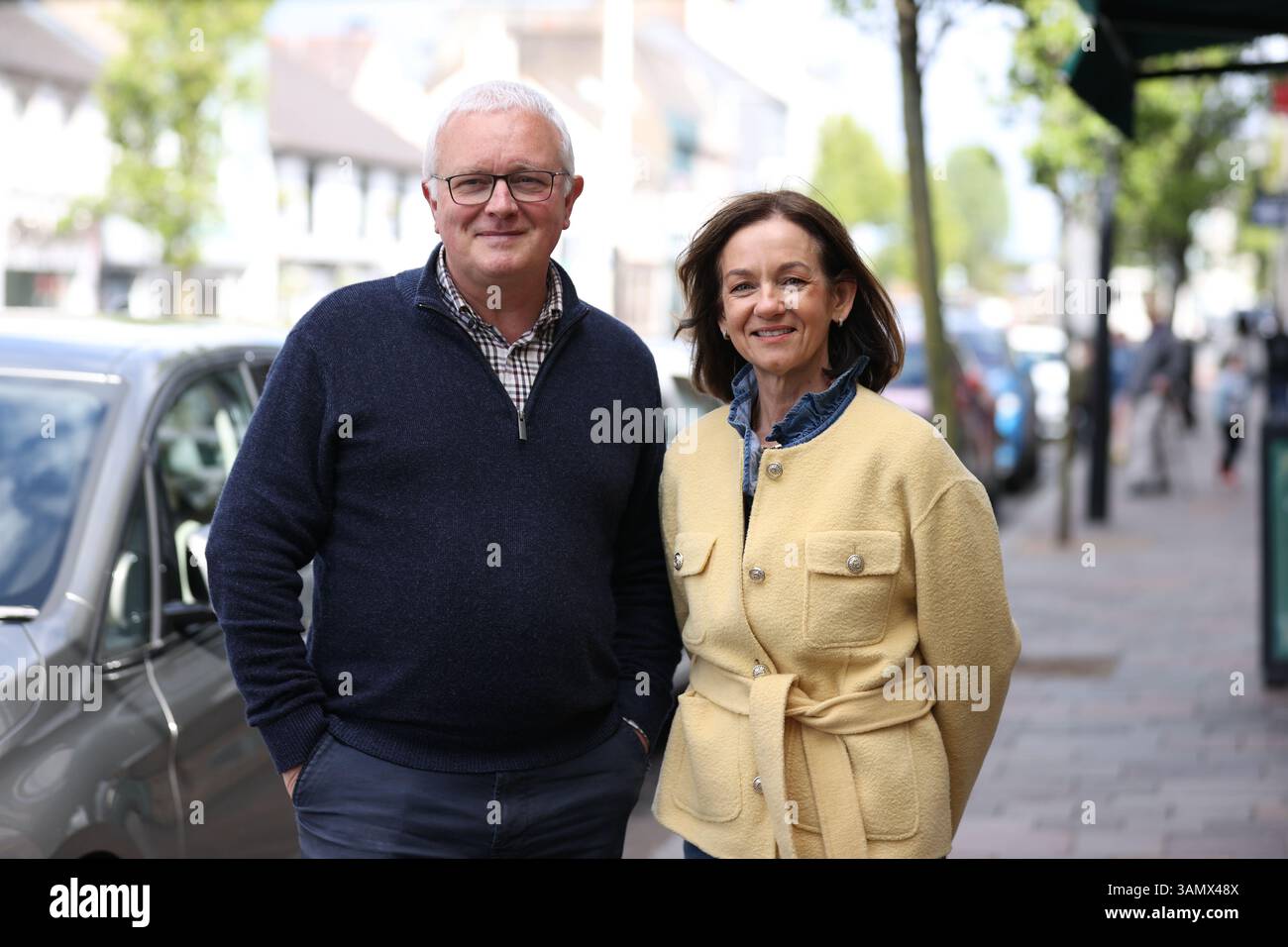 Alliance Councillors Alderman Martin McRandal and Gillian McCollum in ...