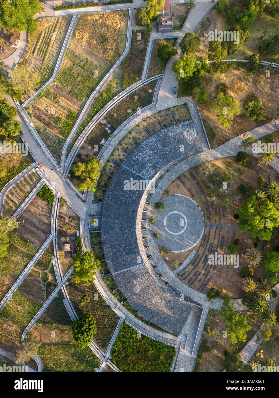 Aerial view of chapultepec environmental culture center featuring ...