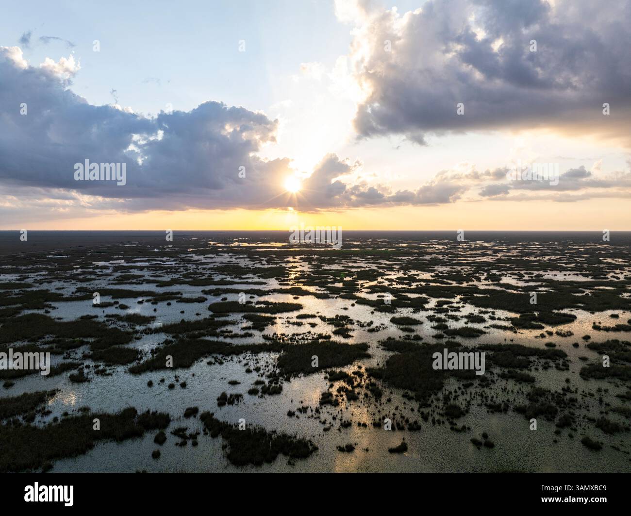 Everglades aerial view florida hi-res stock photography and images - Alamy