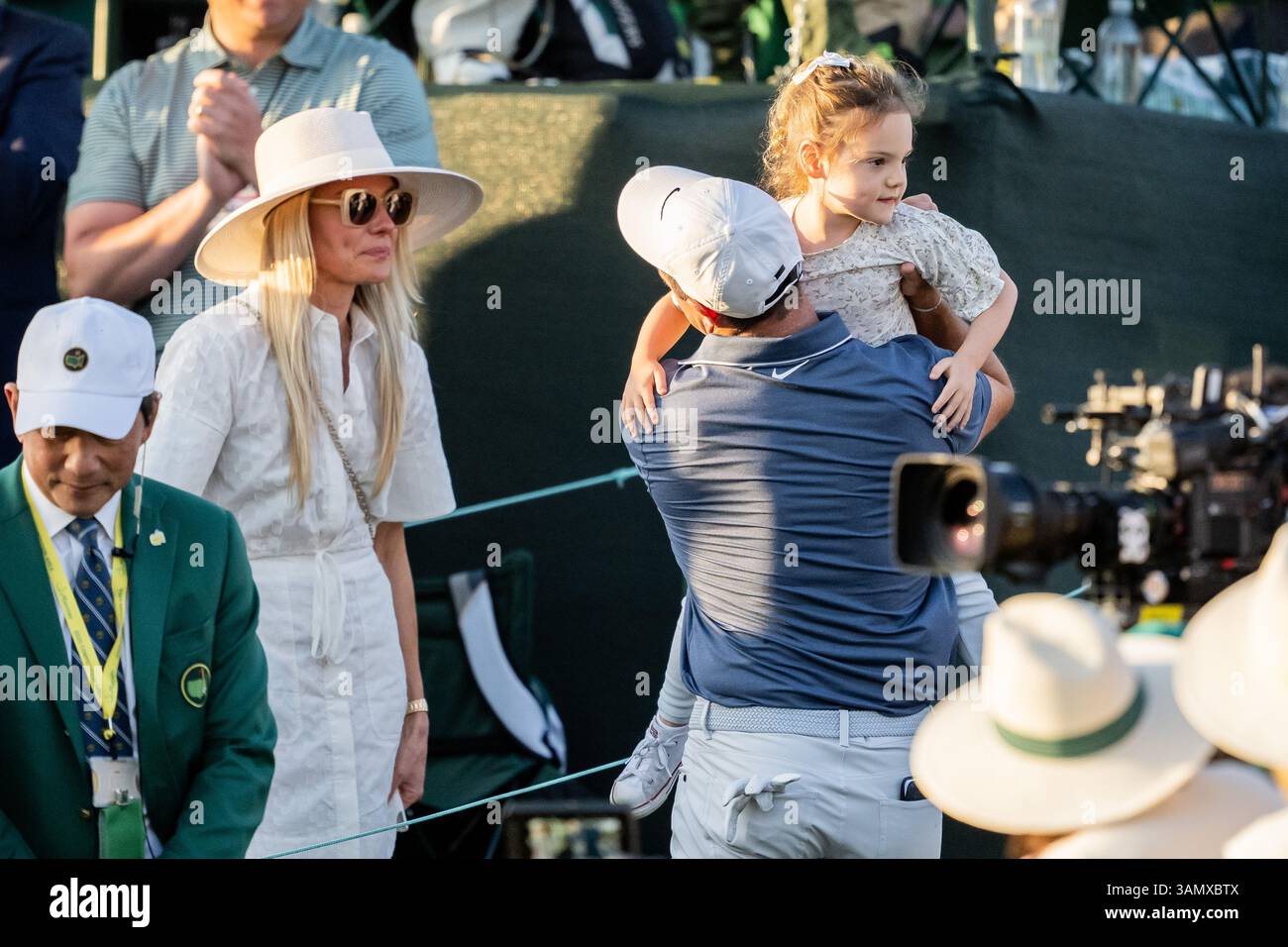 Rory McIlroy of Northern, Ireland. , . daughter Poppy his wife Erica ...