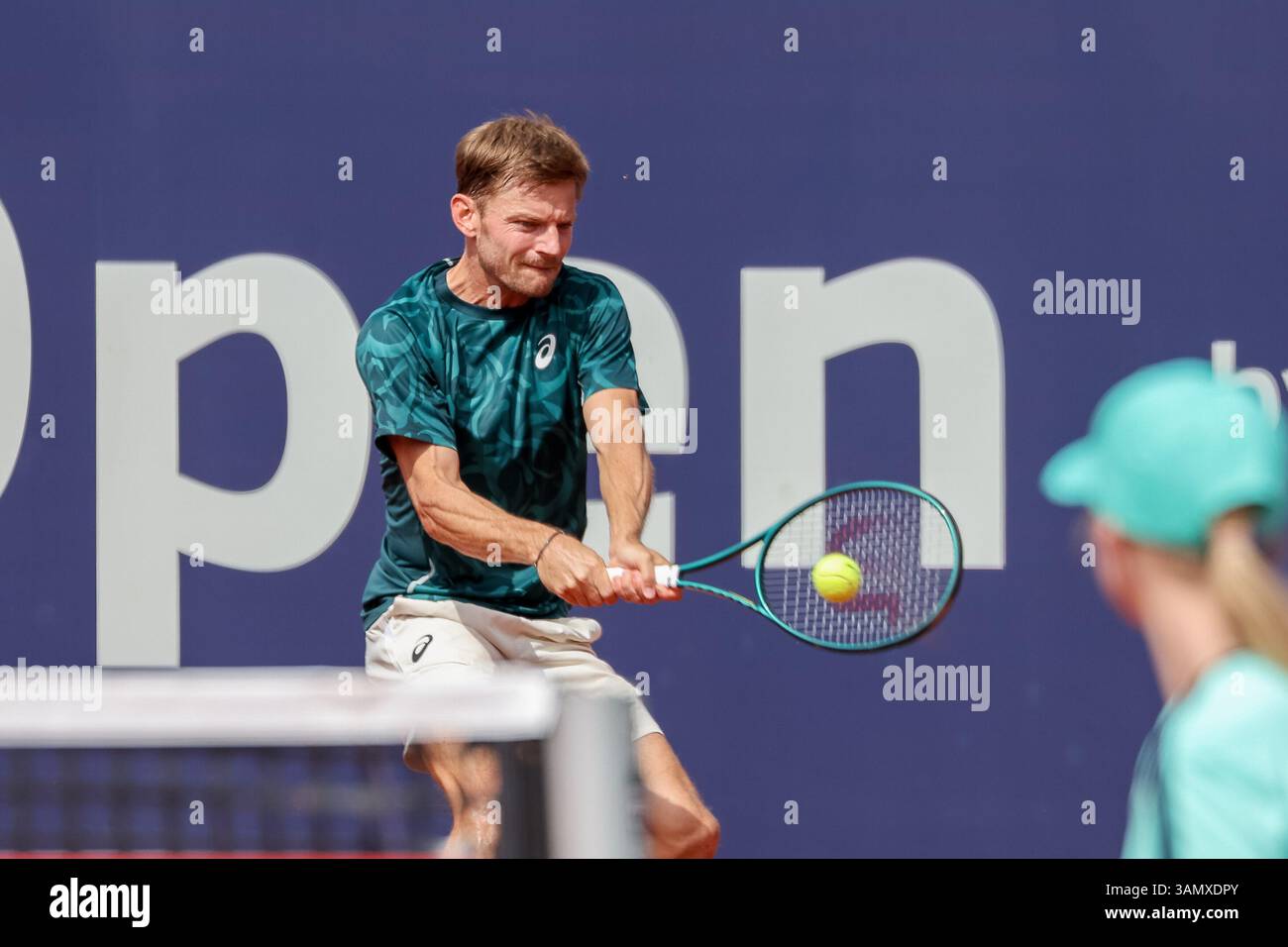Muenchen, Deutschland. 14th Apr, 2025. David Goffin (Belgien), GER, BMW ...