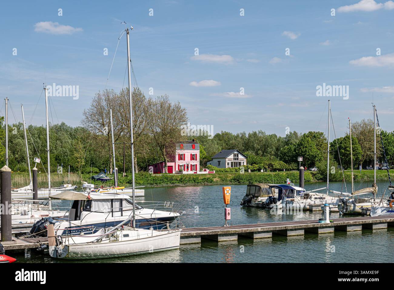 Saint-Valery-sur-Somme, Regional Nature Park of the Somme Bay (northern ...