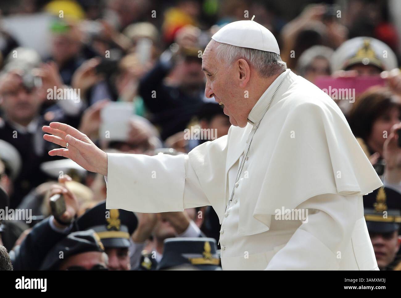 March 19, 2014 - Vatican City State (Holy See) - POPE FRANCIS during ...