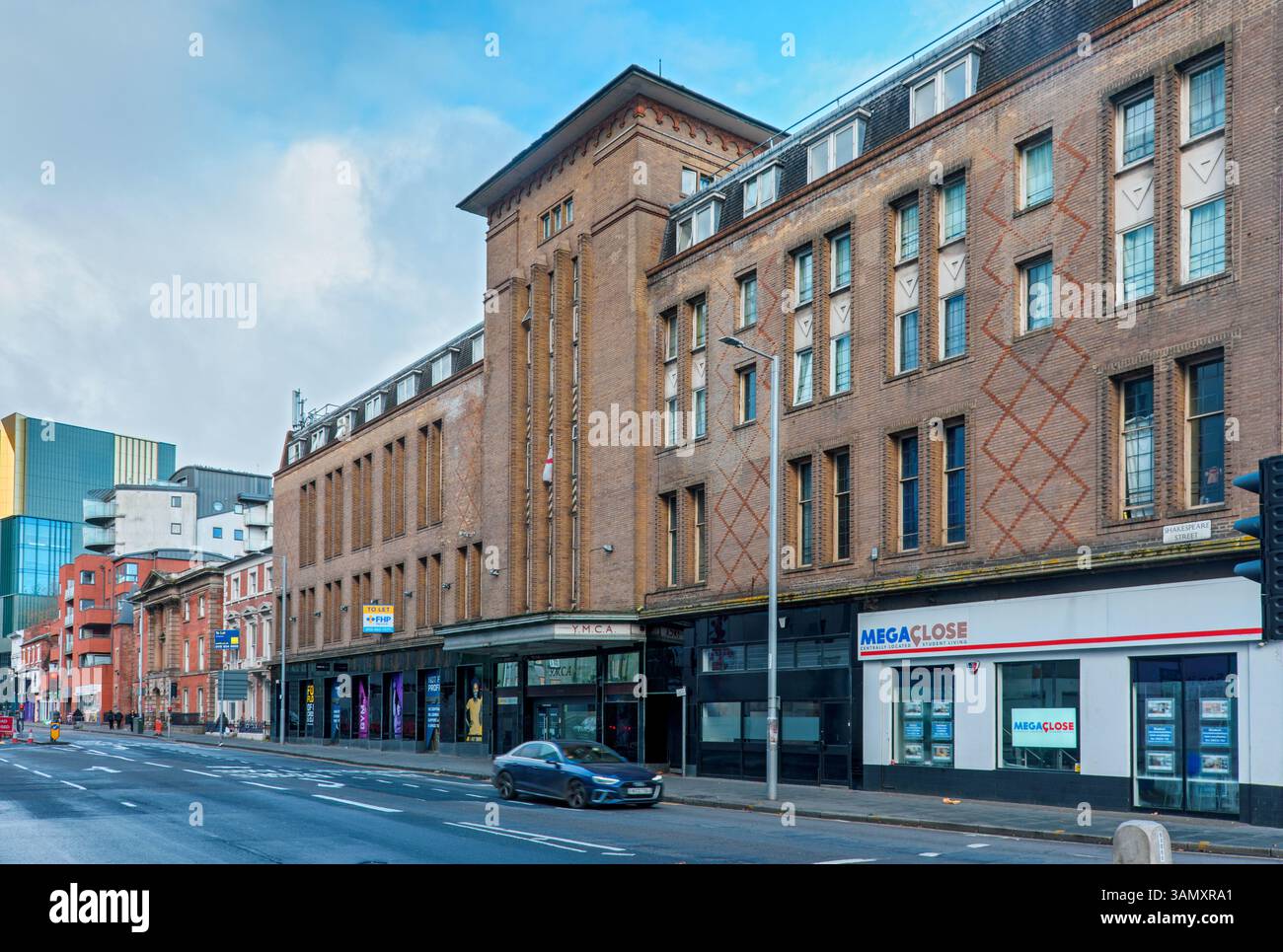 The YMCA hostel building. By Cecil Howitt of Nottingham for the YMCA ...