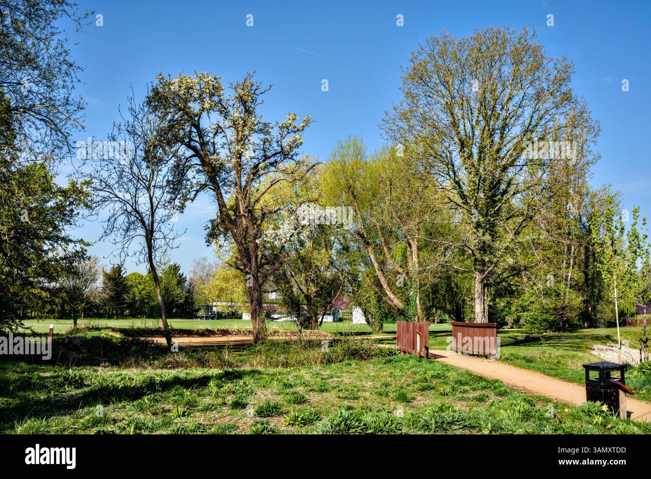 Headstone Manor Park, Harrow, Borough of Harrow, London, England, U.K ...