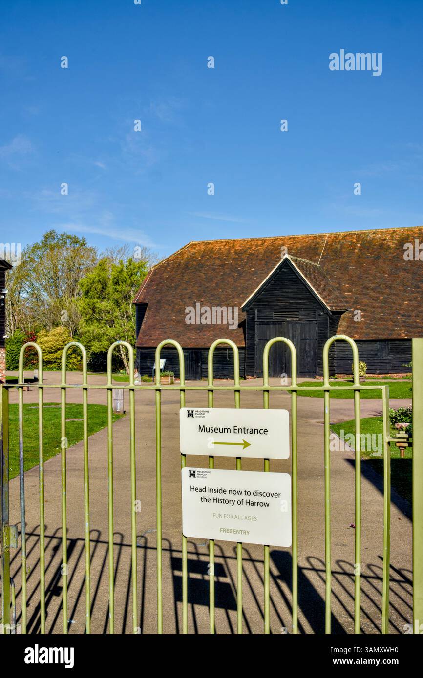 Headstone Manor House & Harrow Museum, Harrow, Borough of Harrow ...