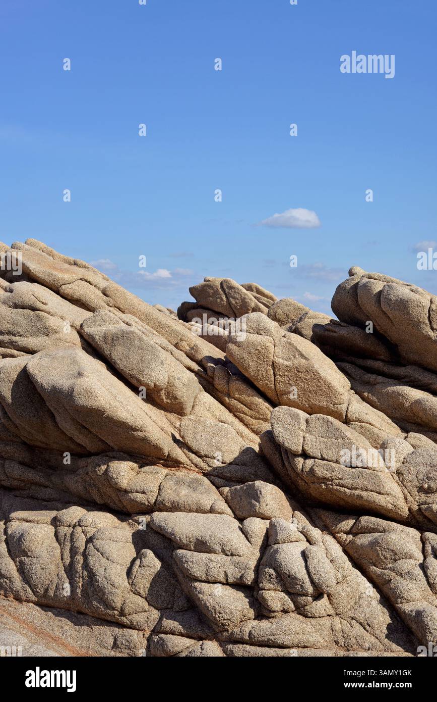 Granite rocks formation along hi-res stock photography and images - Alamy