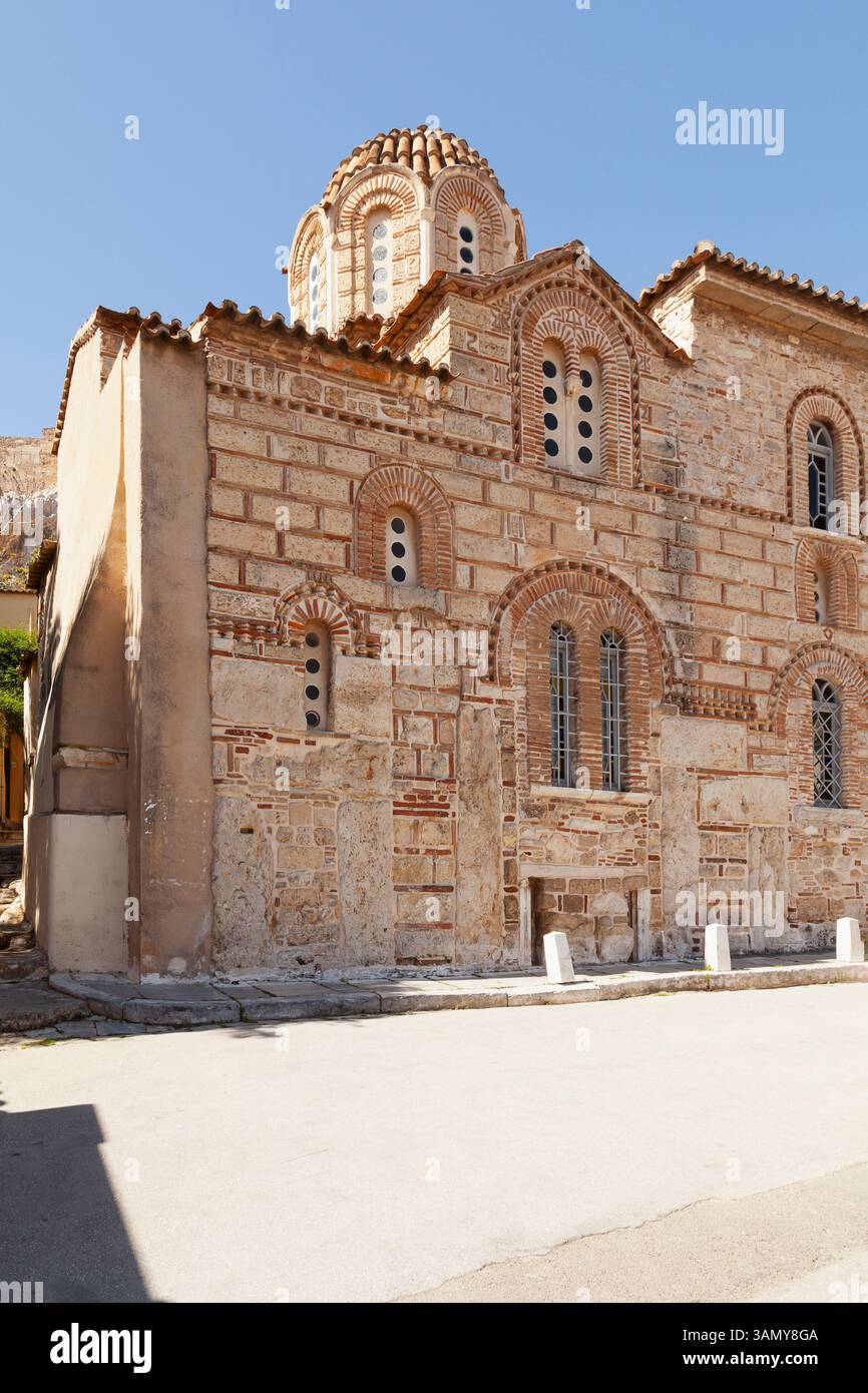 Orthodox church of Agios Nikolaos Rangavas, in the Plaka district of Athens, an example of ...