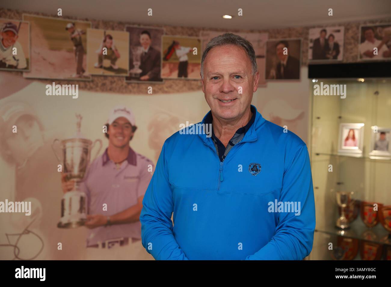 Former Honorary Treasurer Brian Cave of Holywood Golf Club in Holywood ...