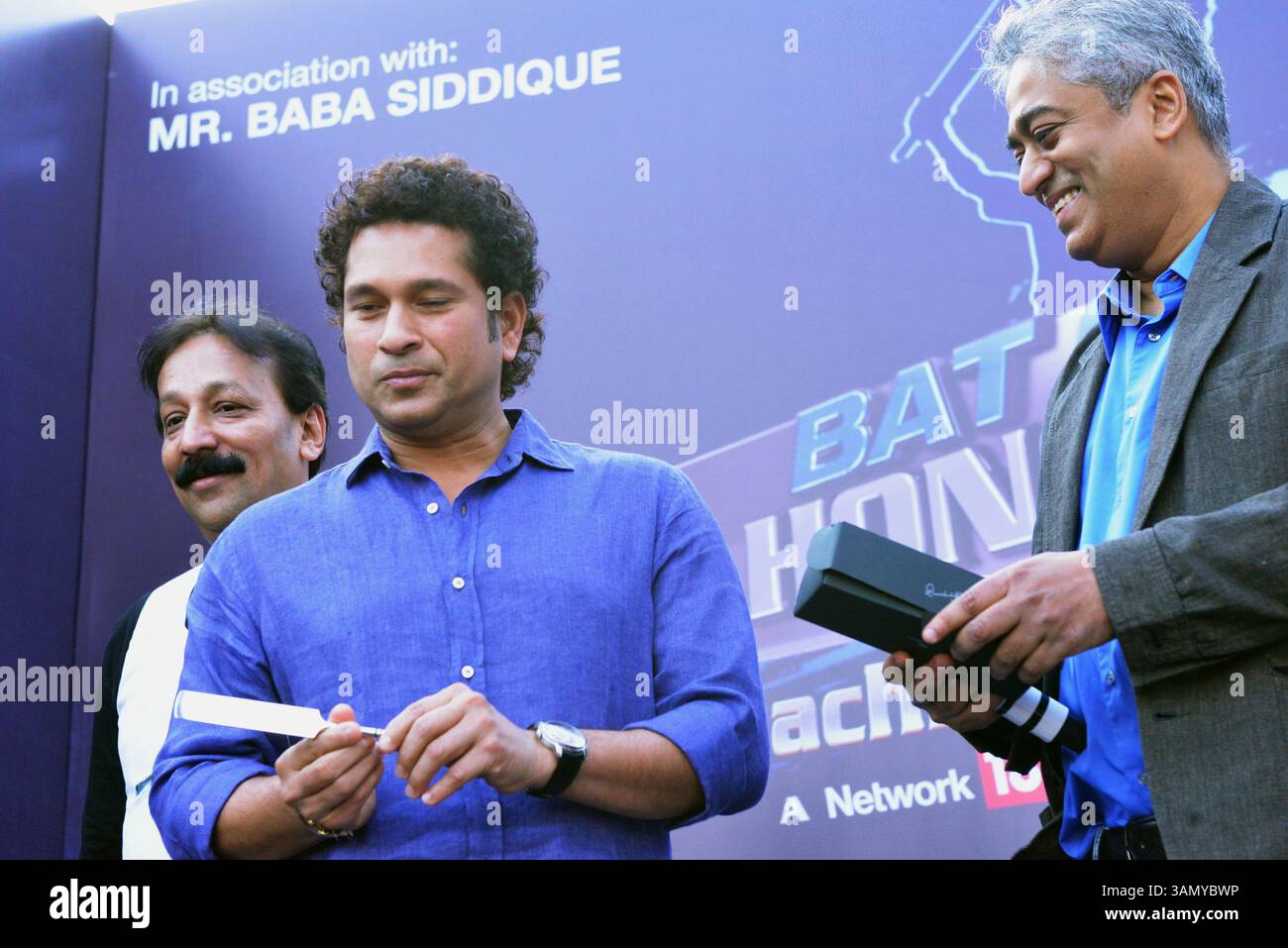 MUMBAI, INDIA â€“ MARCH 02: The world's largest steel bat - weighing ...
