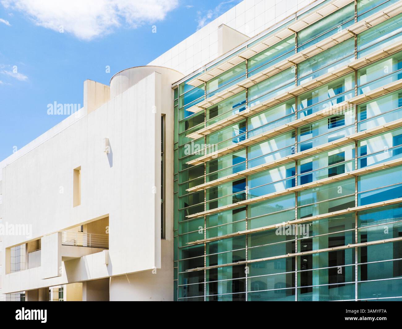 The Museum of Contemporary Art (MACBA) in Barcelona, Spain Stock Photo ...