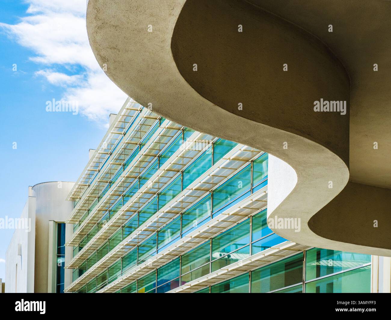 The Museum of Contemporary Art (MACBA) in Barcelona, Spain Stock Photo ...