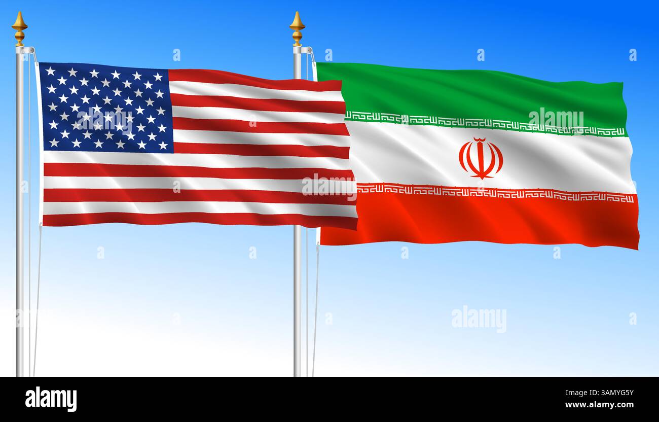 Usa iran crisis Stock Vector Images - Alamy