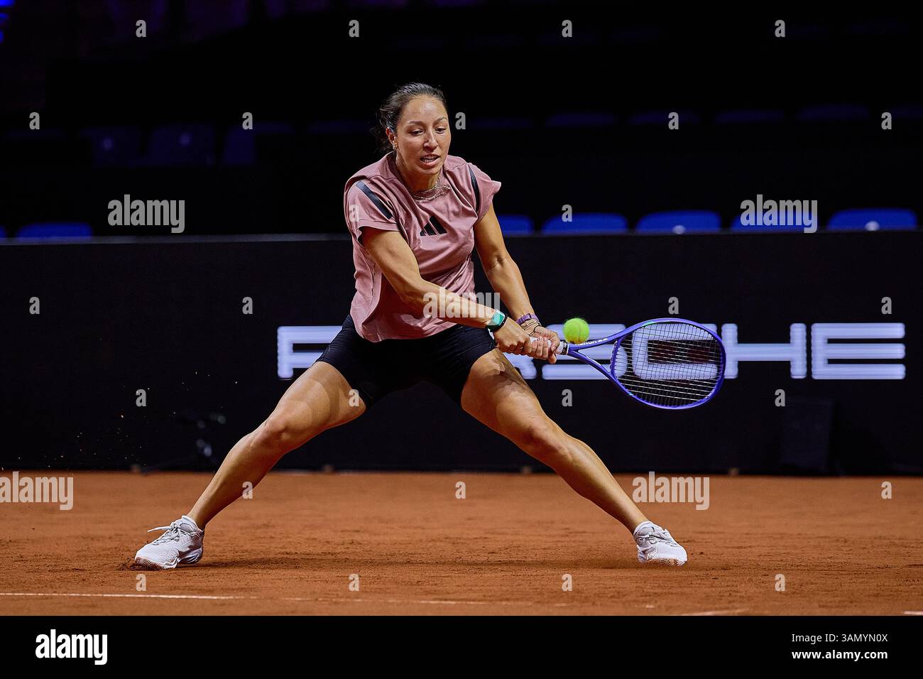 April 14, 2025, Stuttgart, Baden-Wuerttemberg, Germany: Jessica Pegula ...