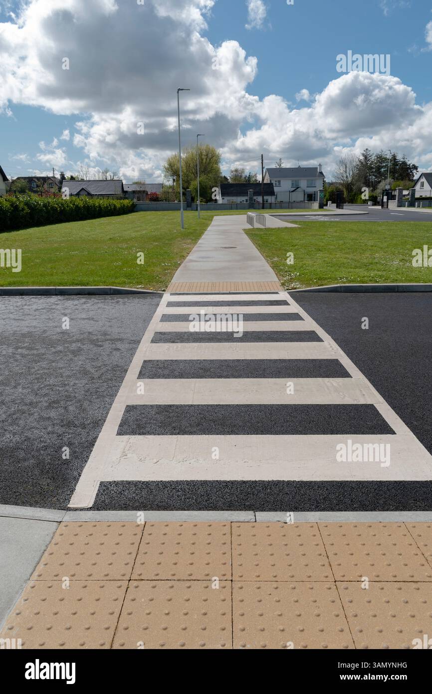 White stripes zebra crossing hi-res stock photography and images - Alamy