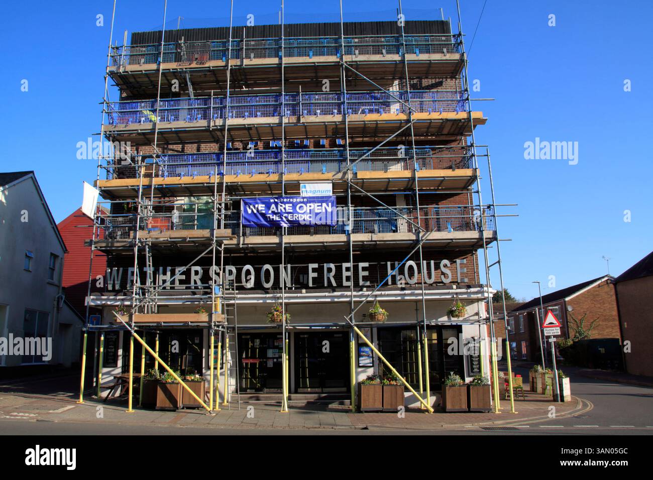 Wetherspoons repair too Building Chard Somerset England uk 2025 Stock ...