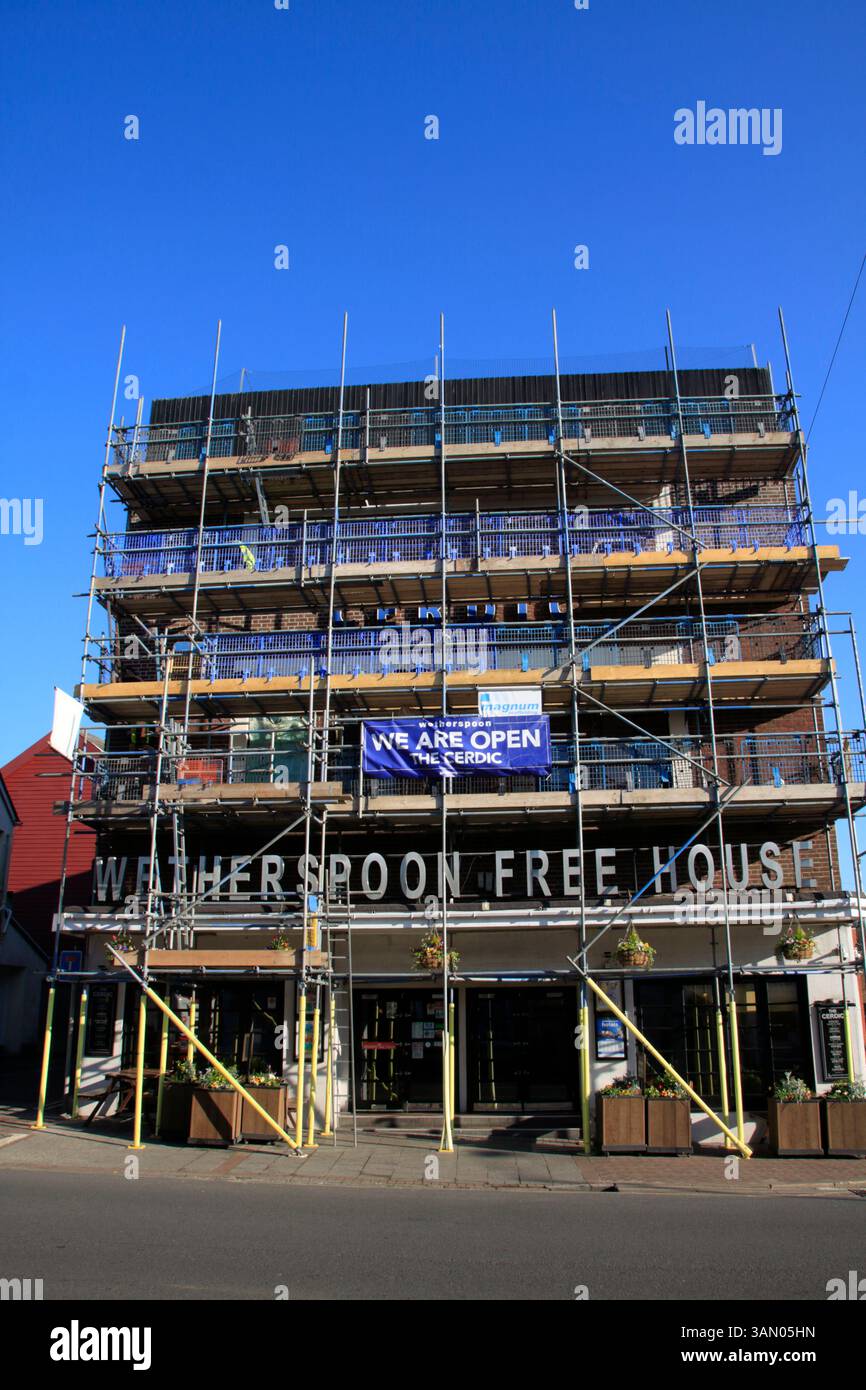 Wetherspoons repair too Building Chard Somerset England uk 2025 Stock ...