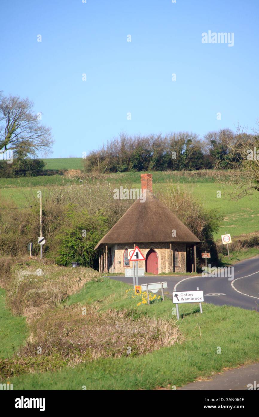 Old Toll House at Chard Somerset England uk Stock Photo - Alamy