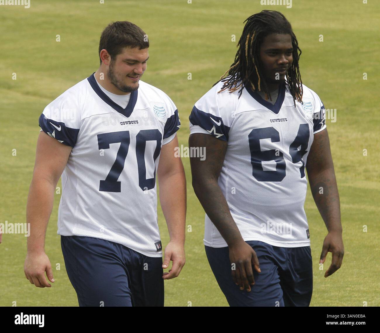 May 17, 2014 - Irving, TX, USA - Rookie offensive linemen Zack Martin ...