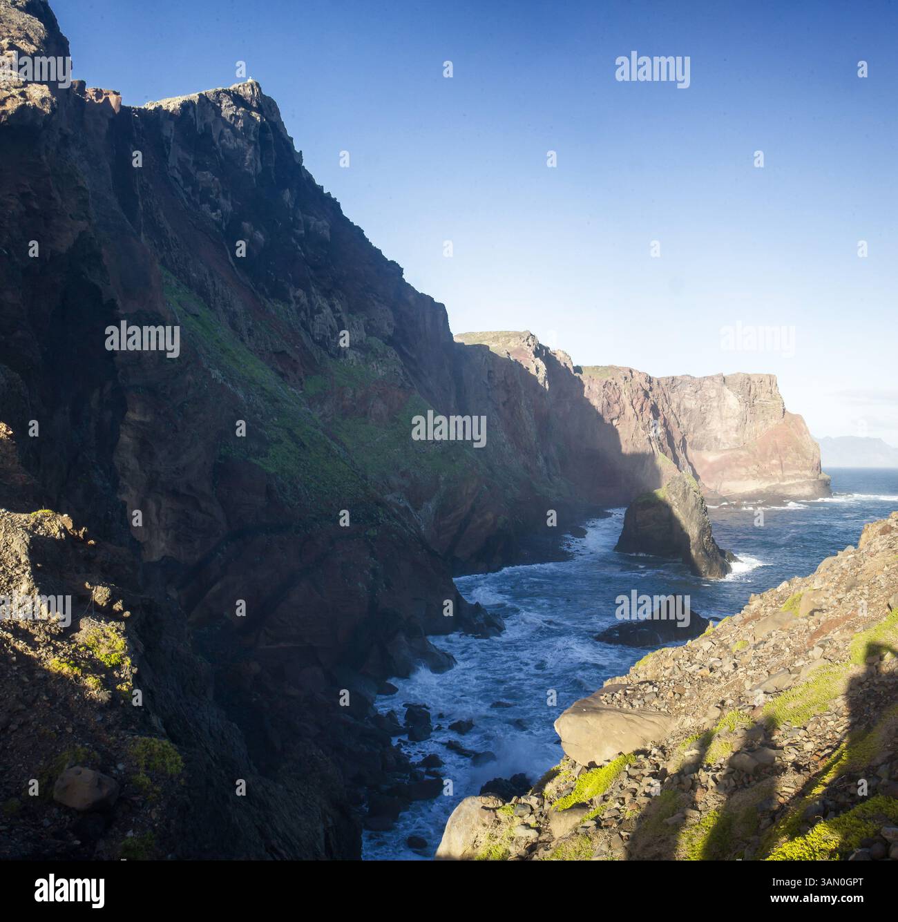 Explore the stunning cliffs and rocky coastline of Madeira Ponta de Sao ...