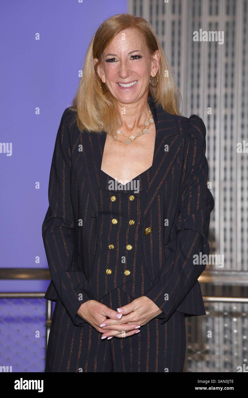 New York, USA. 14th Apr, 2025. WNBA Commissioner Cathy Engelbert ...