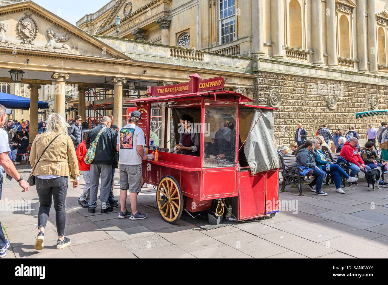 Bath city in Somerset Uk Stock Photo - Alamy