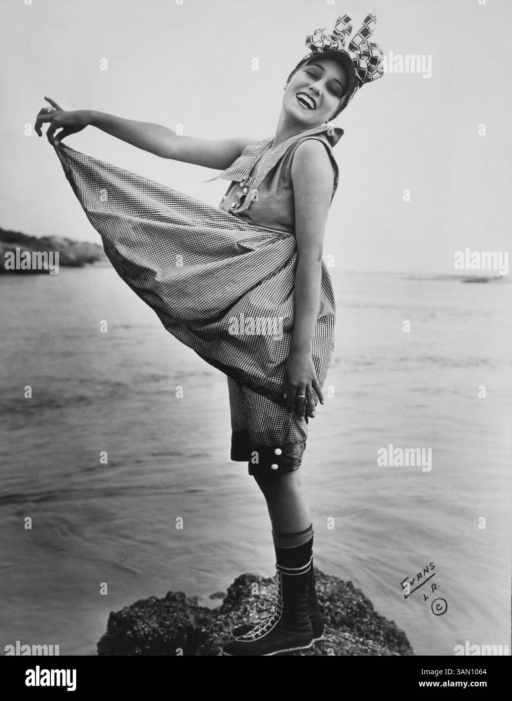 Jan. 1, 1910 - Gloria Swanson, as one of Mack Sennett's Bathing ...