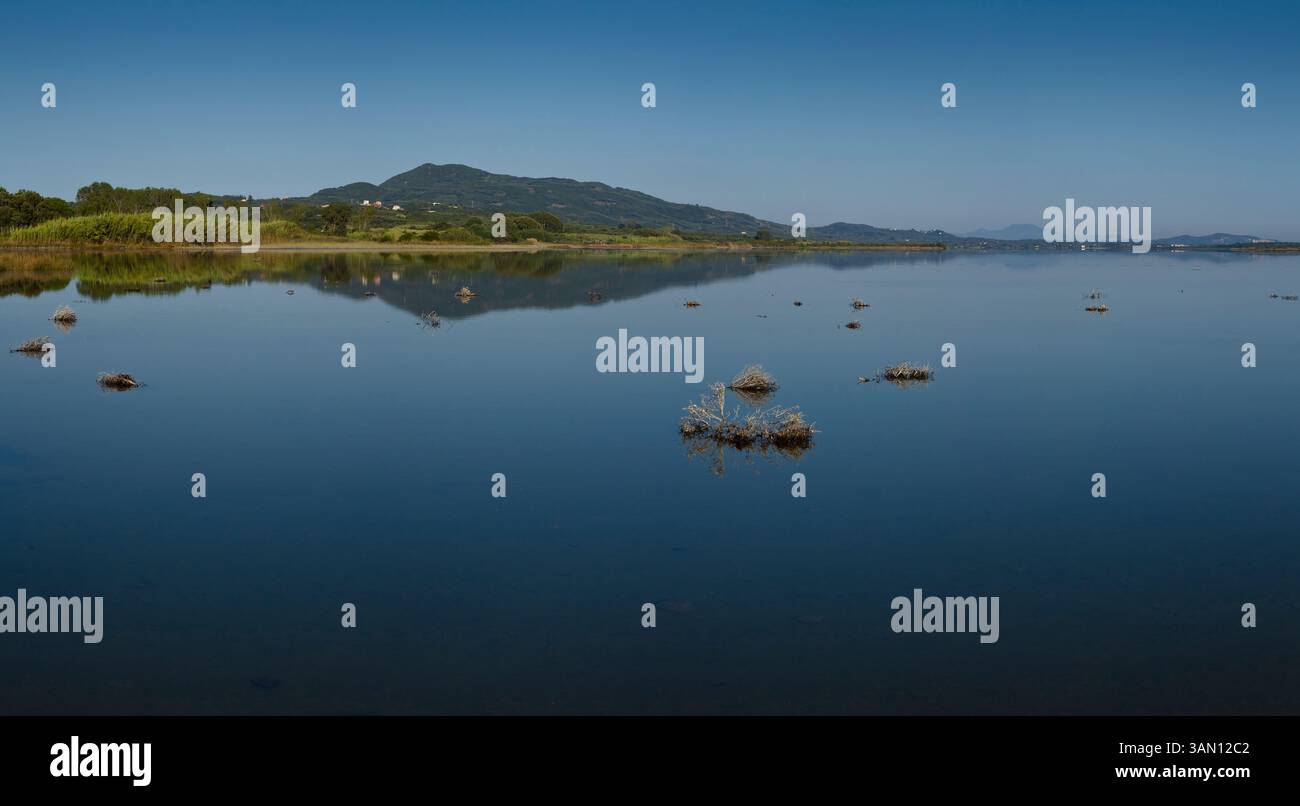 Lake Korission, Lake Korission, Corfu, Griekenland, Greece, René van ...