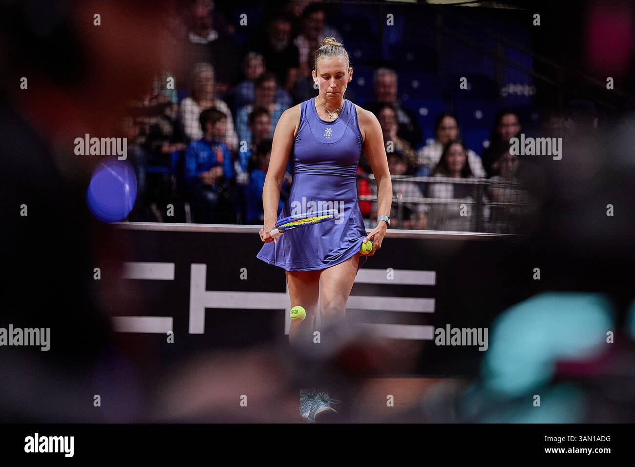 April 14, 2025, Stuttgart, Baden-Wuerttemberg, Germany: Elise Mertens ...