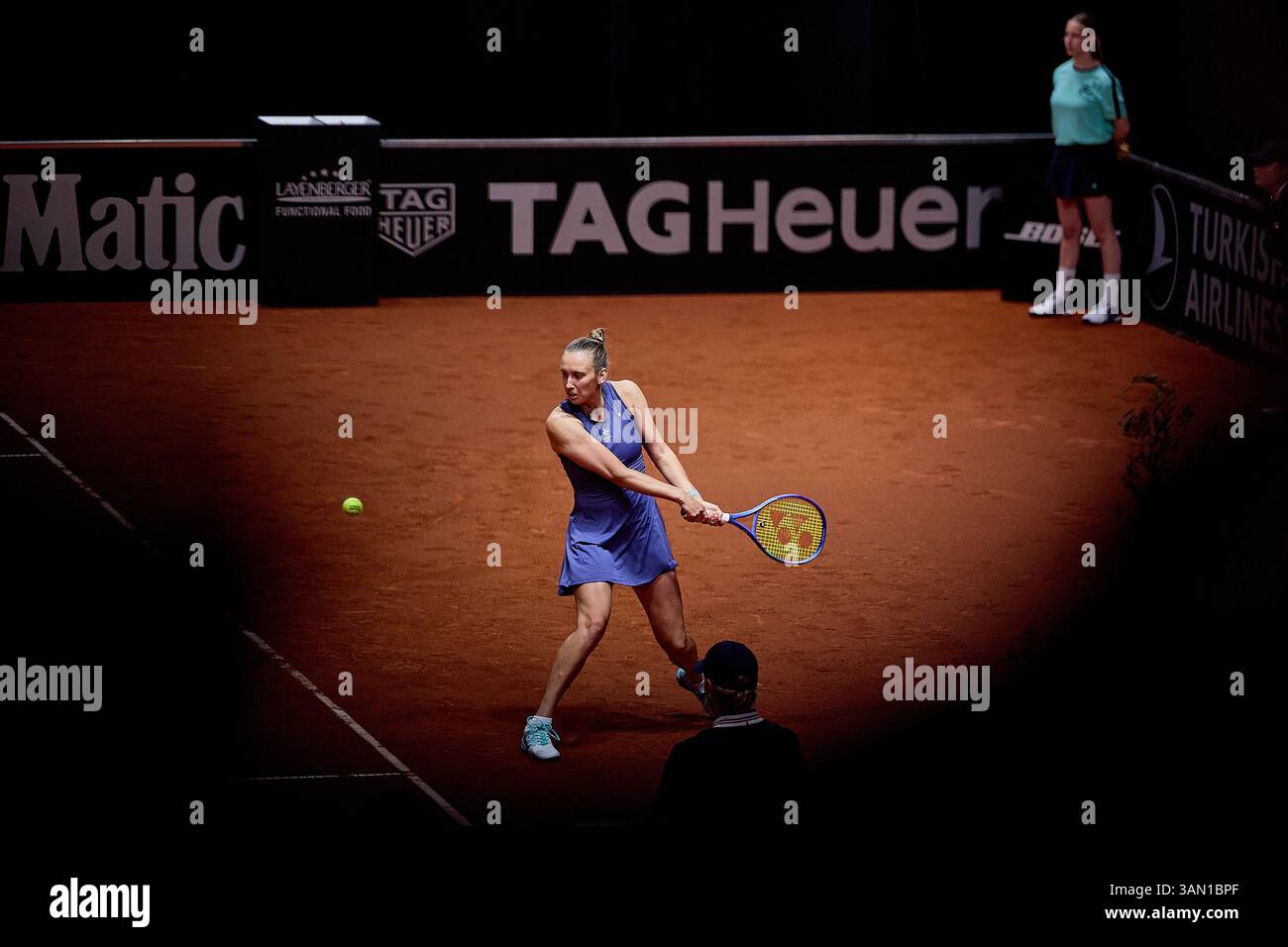 April 14, 2025, Stuttgart, Baden-Wuerttemberg, Germany: Elise Mertens ...