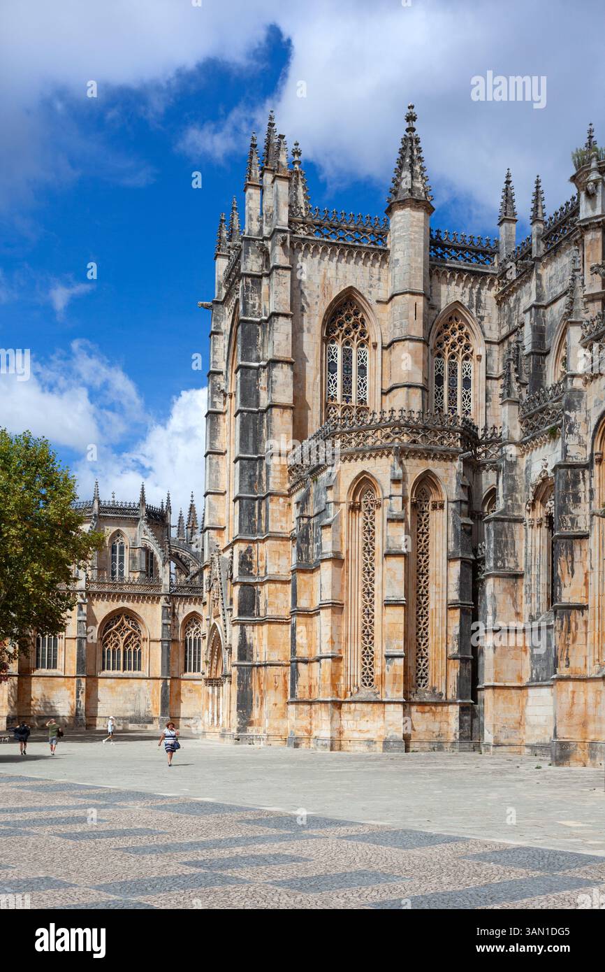 The Monastery of Batalha, a Dominican convent and prime example of Late ...