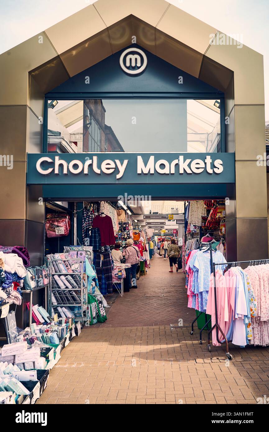Chorley lancashire market hi-res stock photography and images - Alamy