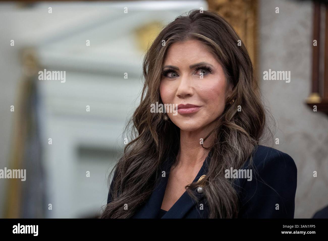 Washington, United States. 14th Apr, 2025. Secretary of Homeland ...