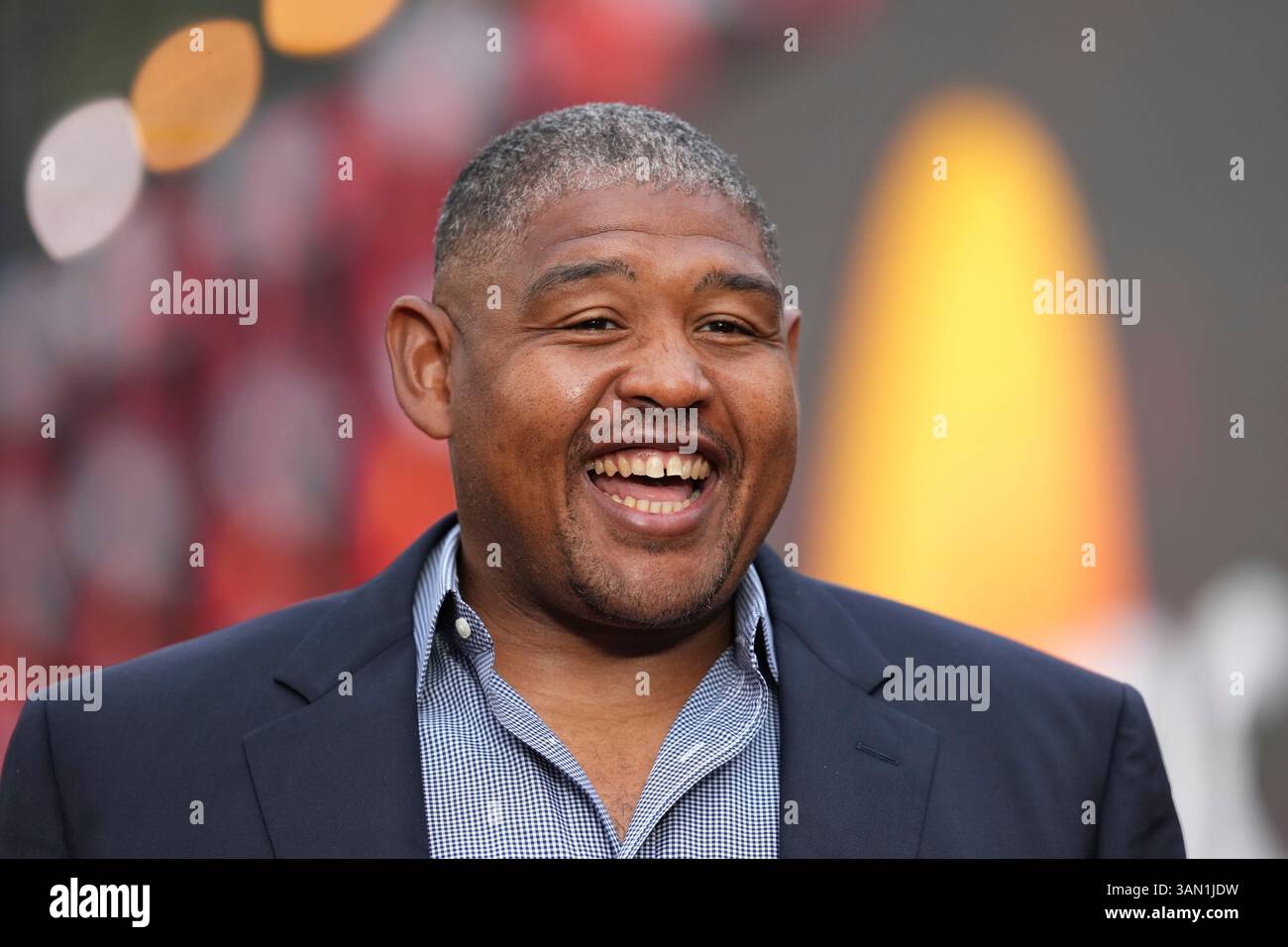 Omar Benson Miller poses for photographers upon arrival at the premiere ...